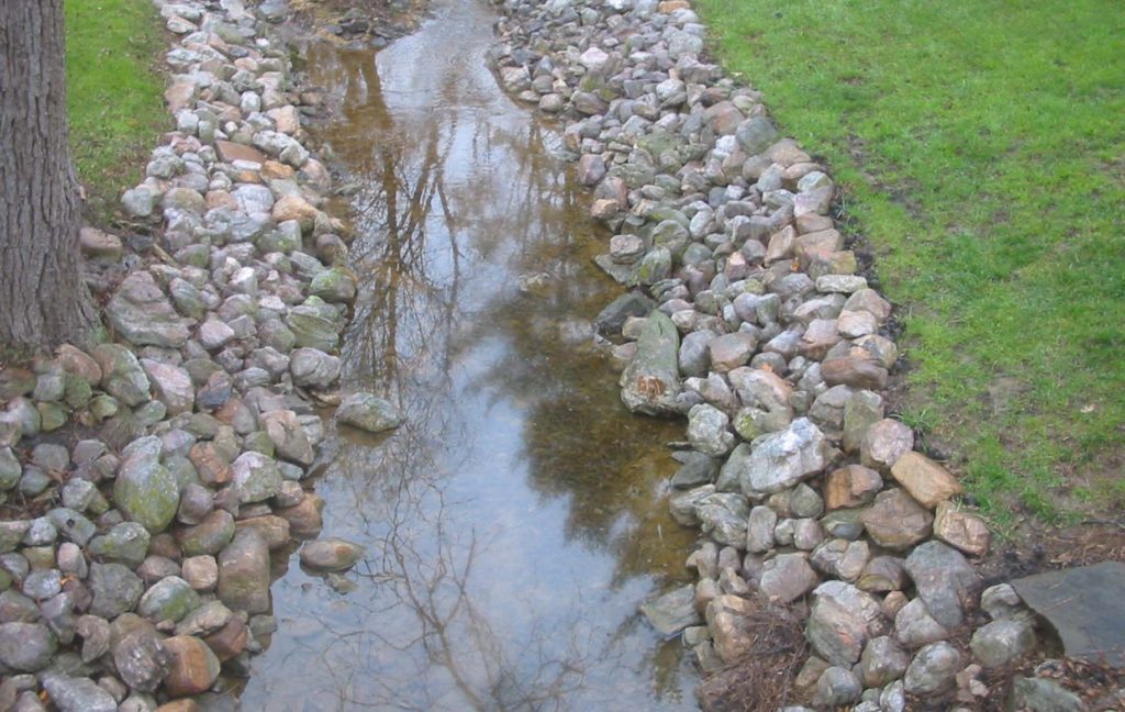 Rock-Lined-Waterway_1 - John Virts Excavating
